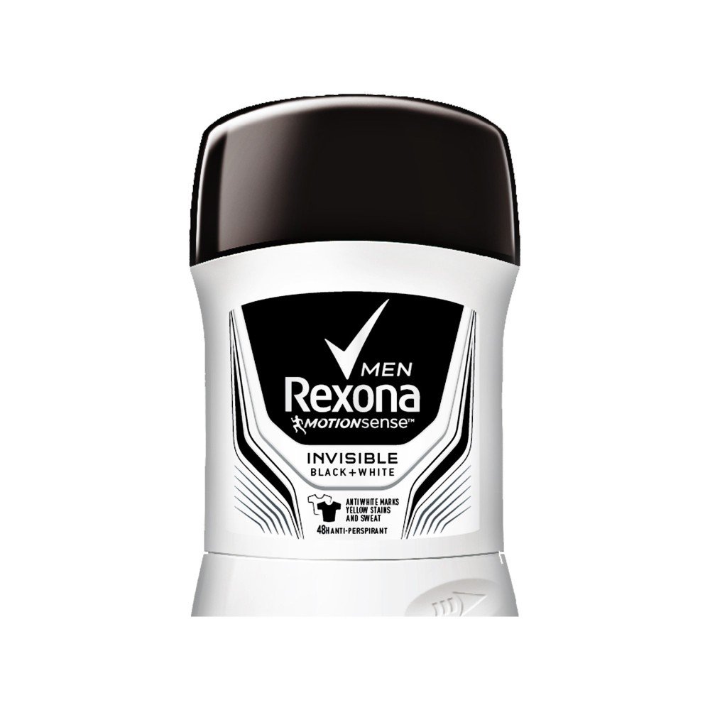 Rexona Invisible Black White Erkek Stick Deodorant 50 Ml