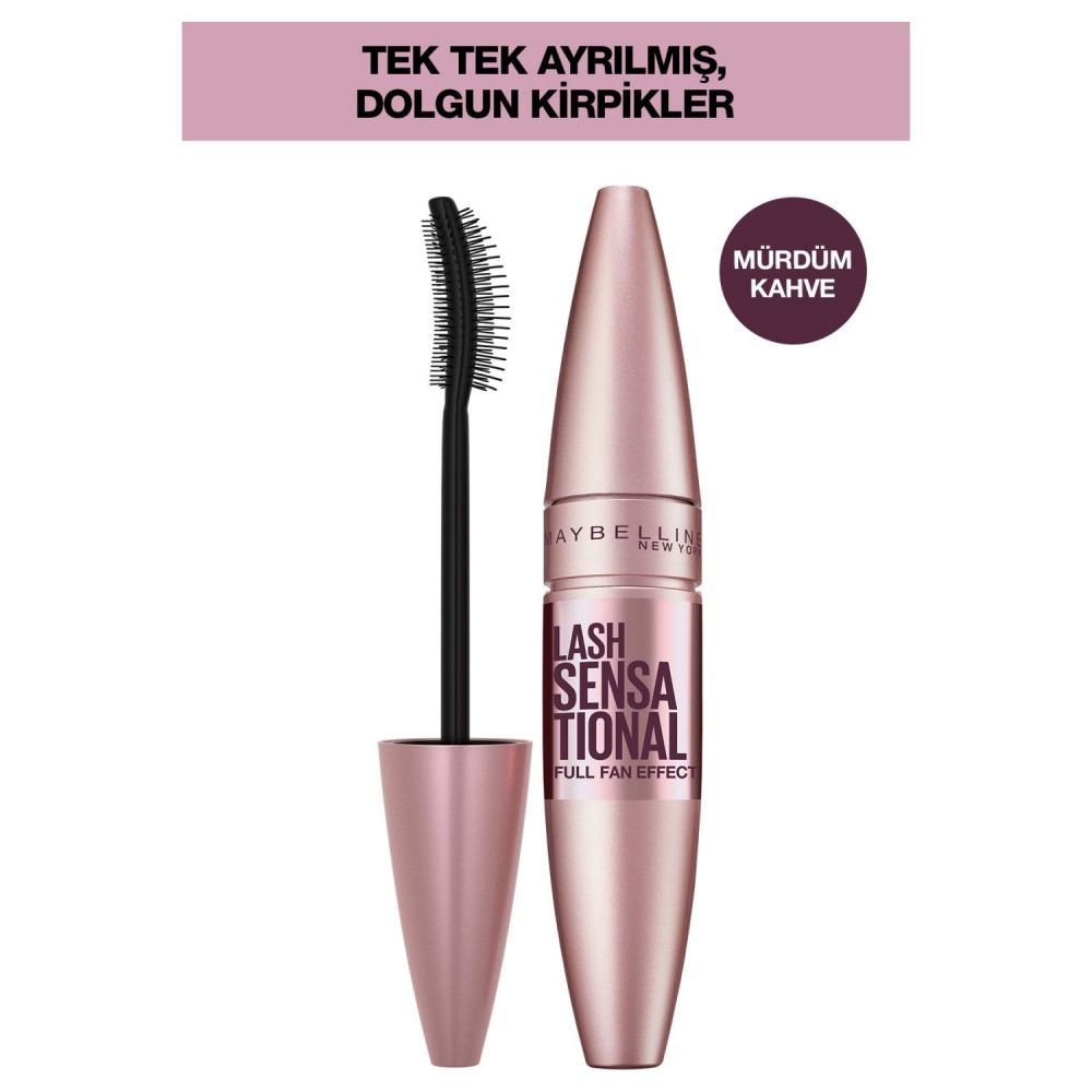 Maybelline New York Lash Sensational Maskara - Burgundy Brown