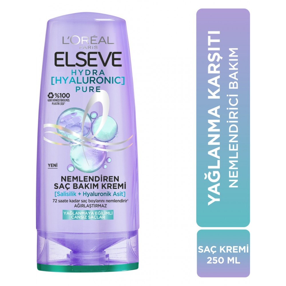 ELSEVE S-KREM 250 ML HYDRA PURE YAGLANMAYA EGILIMLI SACLAR