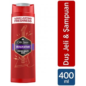 OLD SPICE DUS JELI ROCKSTAR 3IN1 400 ML
